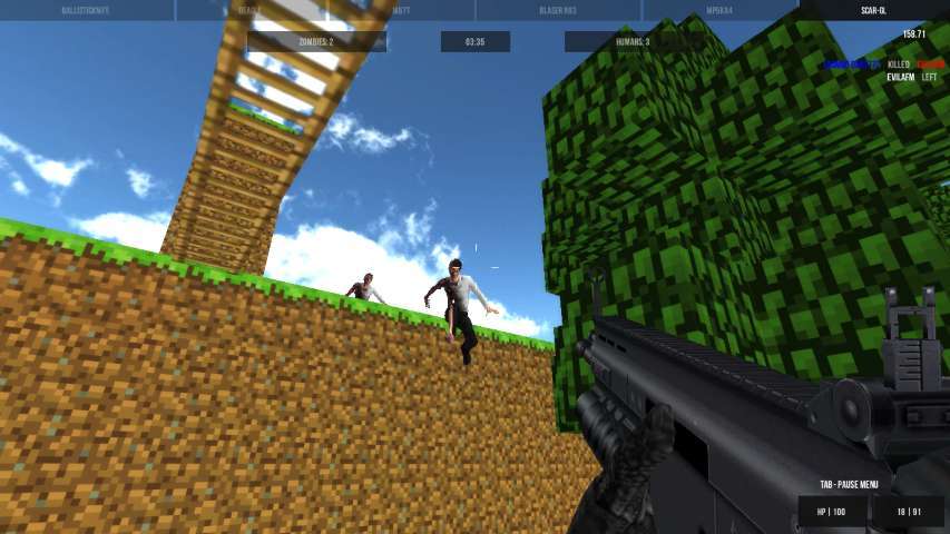 Combat3 FPS - Browser Based Game Multiplayer