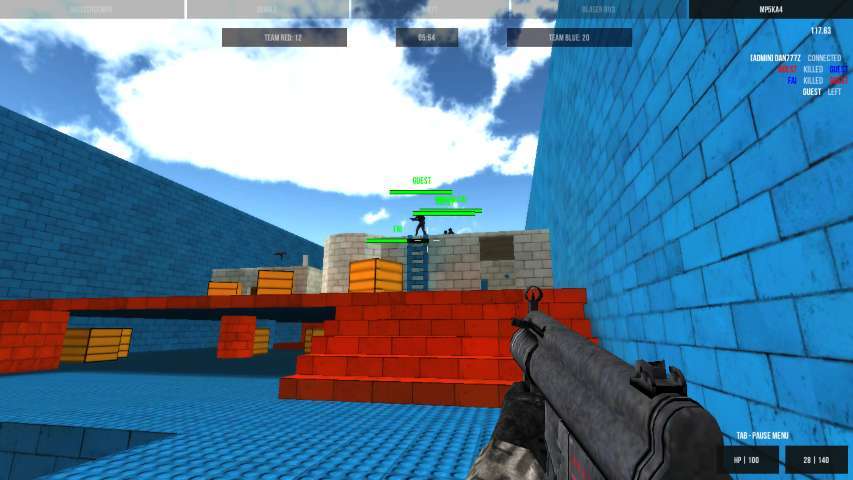 Combat3 FPS - Browser Based Game Multiplayer